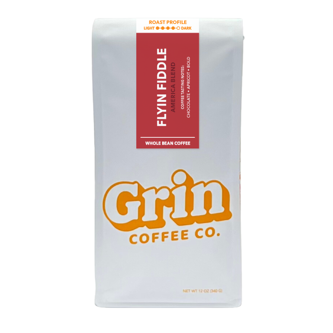 FLYIN' FIDDLE | grin coffee | cultivate happy
